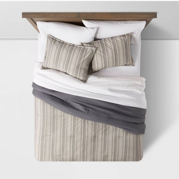 Threshold | Bedding | Threshold 7pc Queen Rangeley Stripe Comforter Set ...